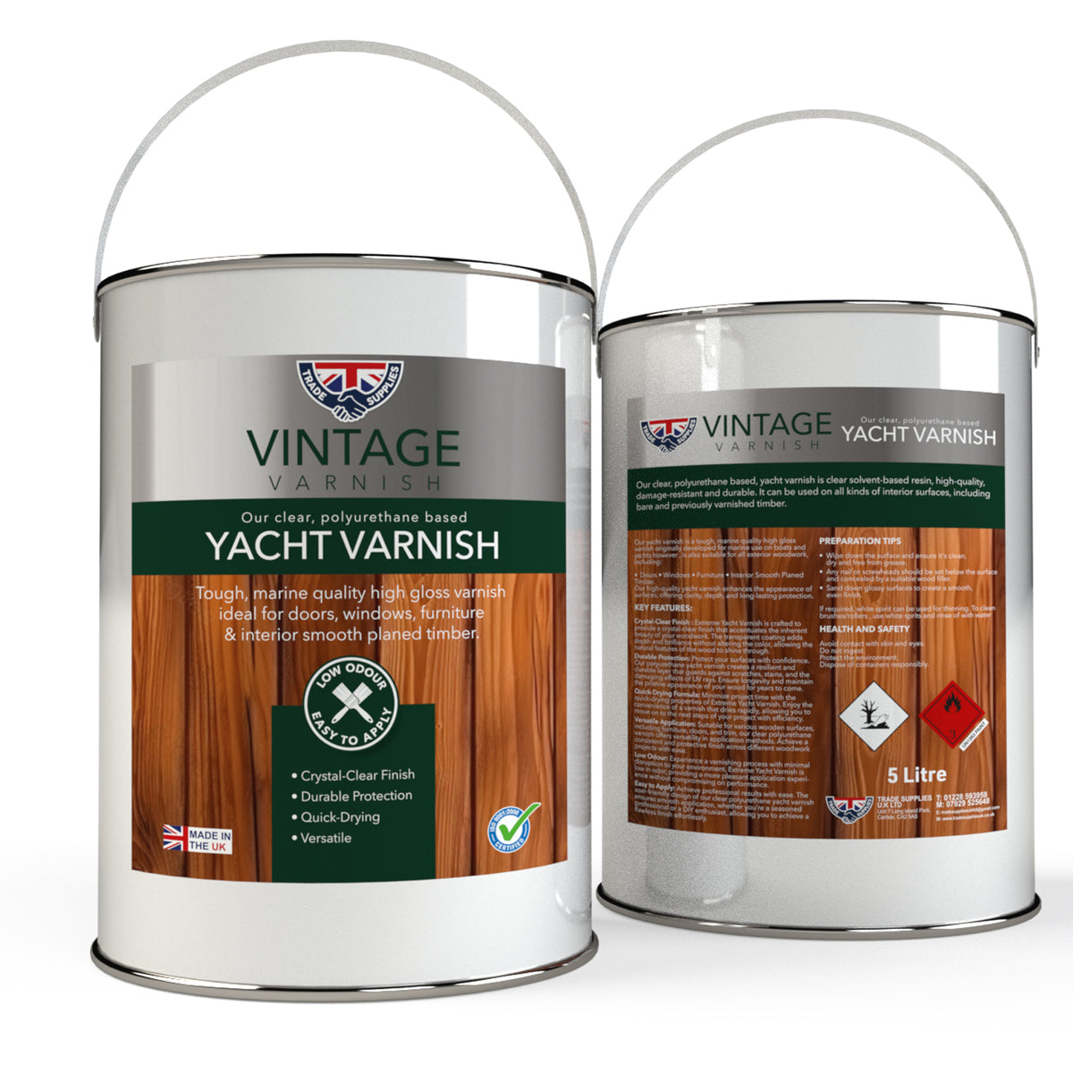 Clear Yacht Varnish Marine Grade | Get Vintage Varnish Online – Trade ...