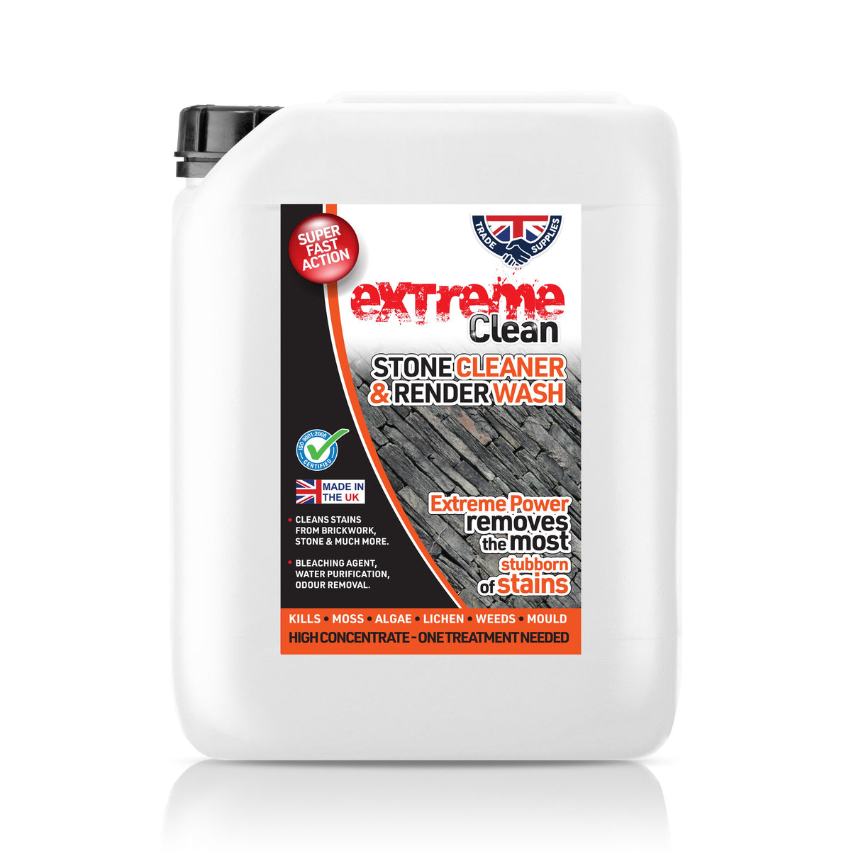 Extreme Clean Stone Cleaner & Render Wash – Trade Supplies UK