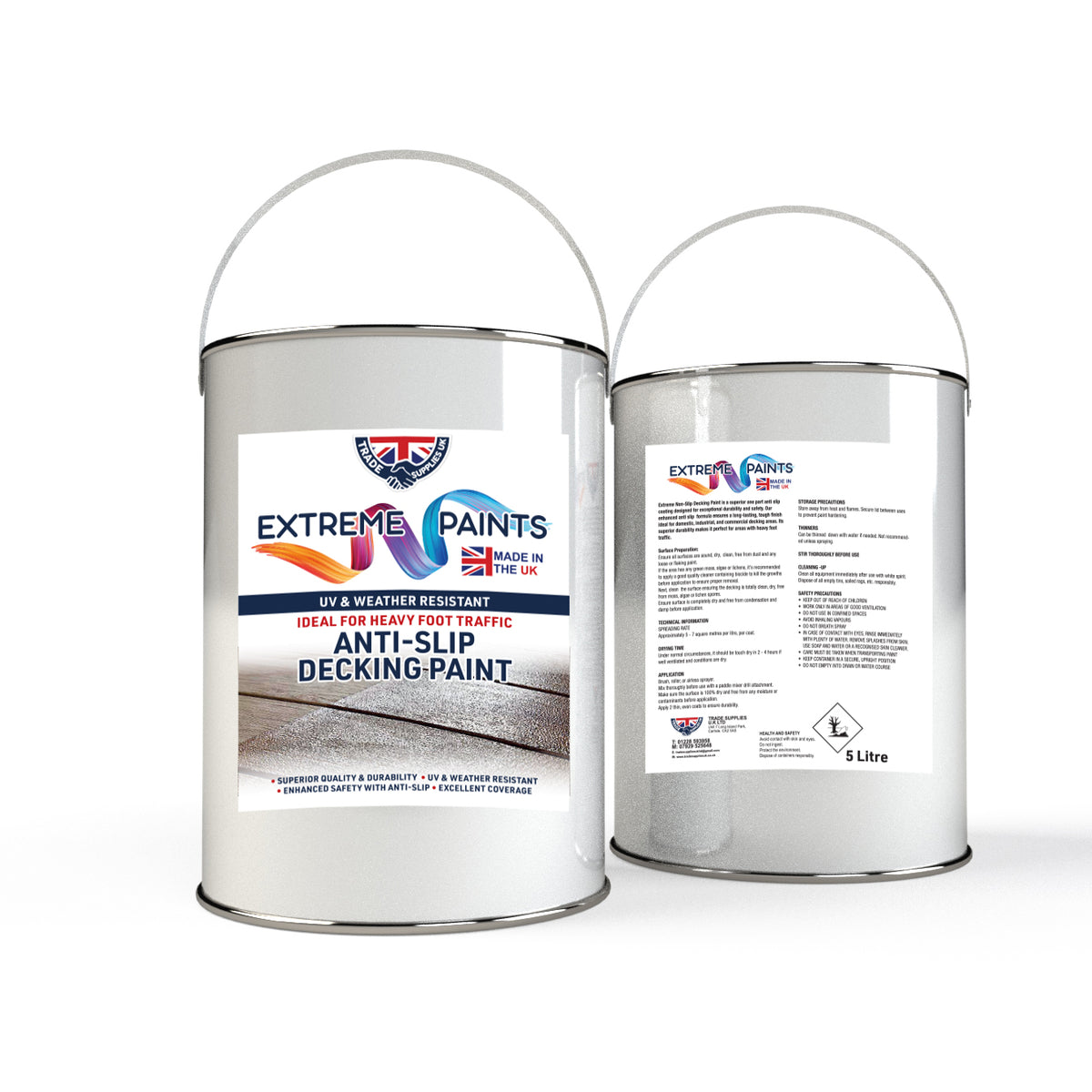 Buy Anti Slip Decking Paint | Fast Dry & Weatherproof – Trade Supplies UK