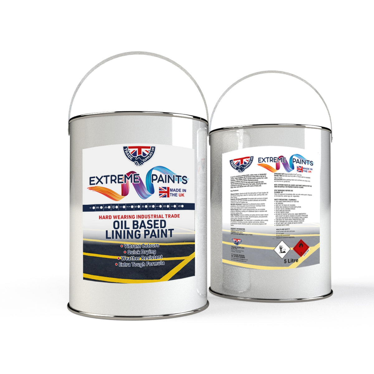 Oil-Based Line Marking Paint for Concrete & Tarmac | Extreme Paints UK ...