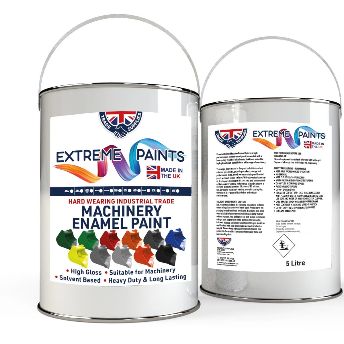 Industrial Gloss Machinery Enamel | Get Extreme Paints Online – Trade ...